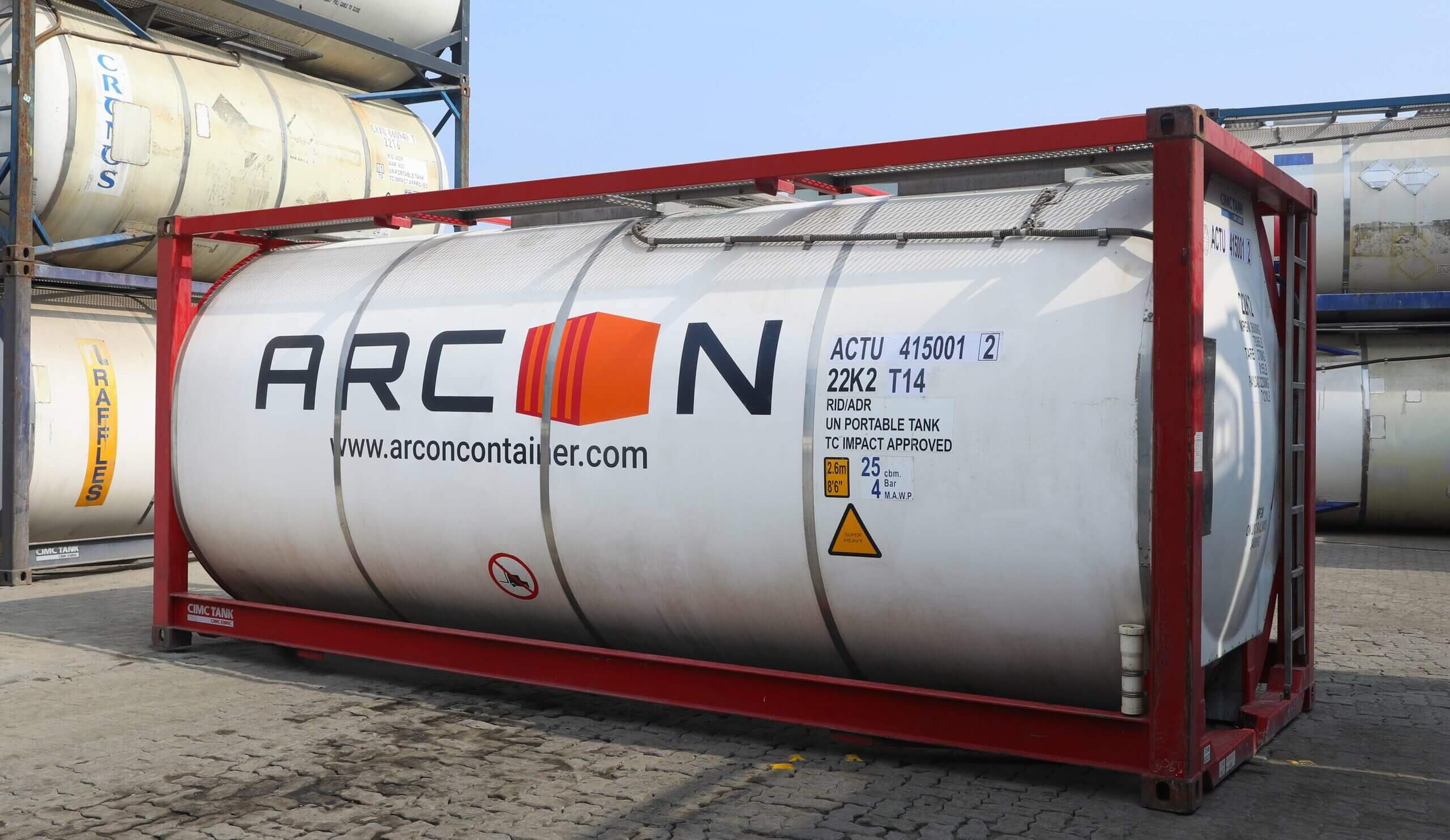 ISO Tank Containers for Buy or Lease | ARCON Container