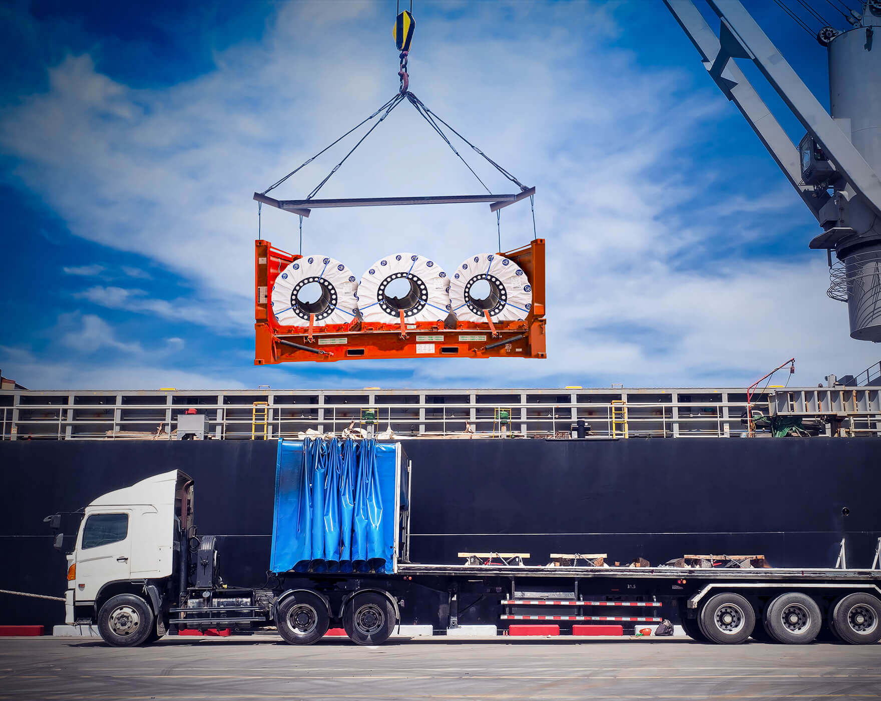 Coil Tainers | Secure Coil Pallet for Safe Transport