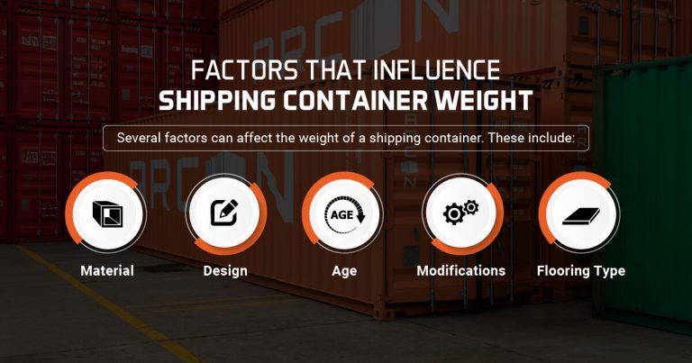 Shipping Container Weight: 20ft & 40ft Container Weights Explained