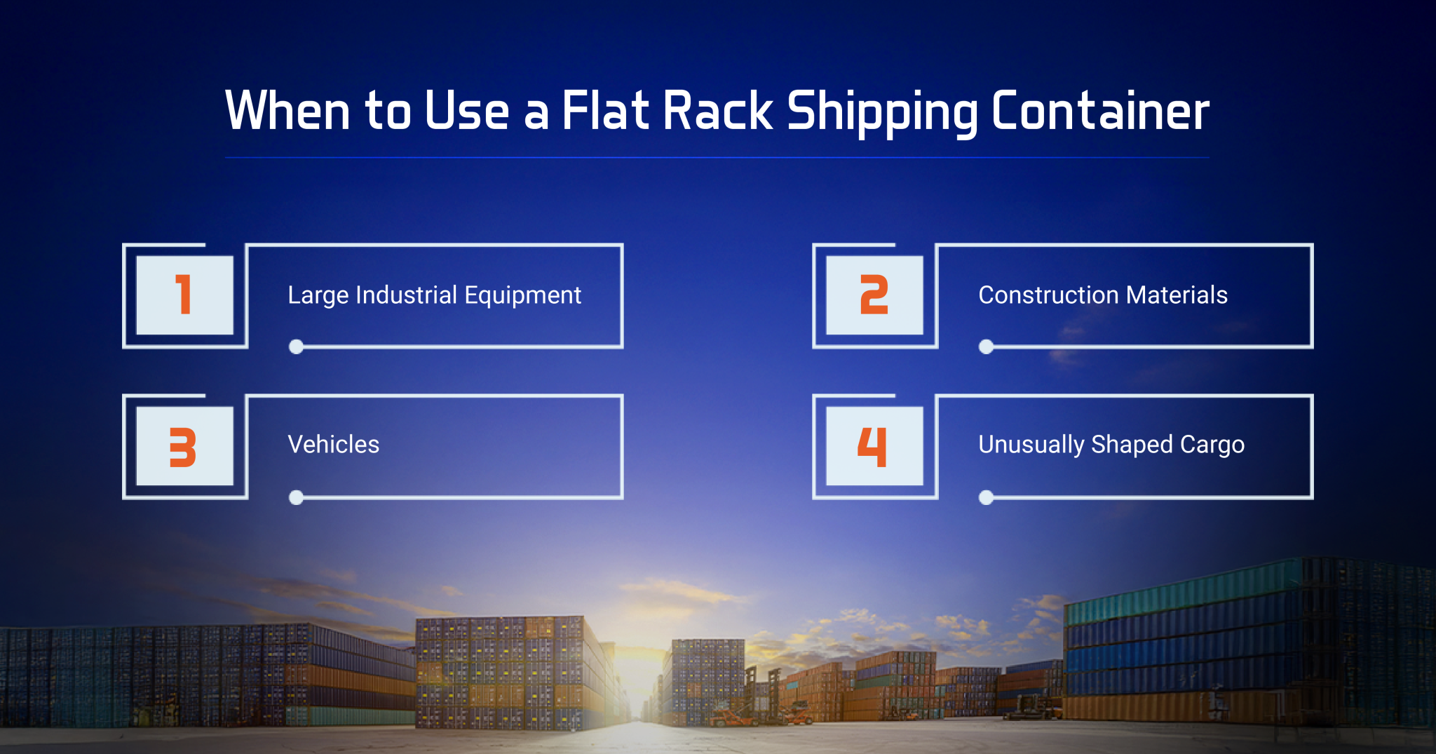 Flat Rack vs Open Top Container: Key Differences for Your Freight